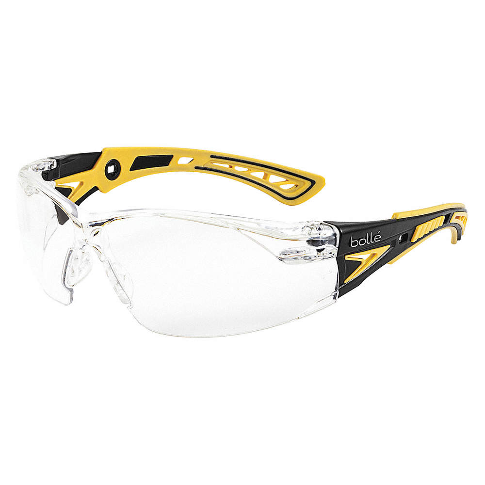 Bollé Rush+ Small, CLEAR Lens, Black/Yellow-40250 - Medicos Club