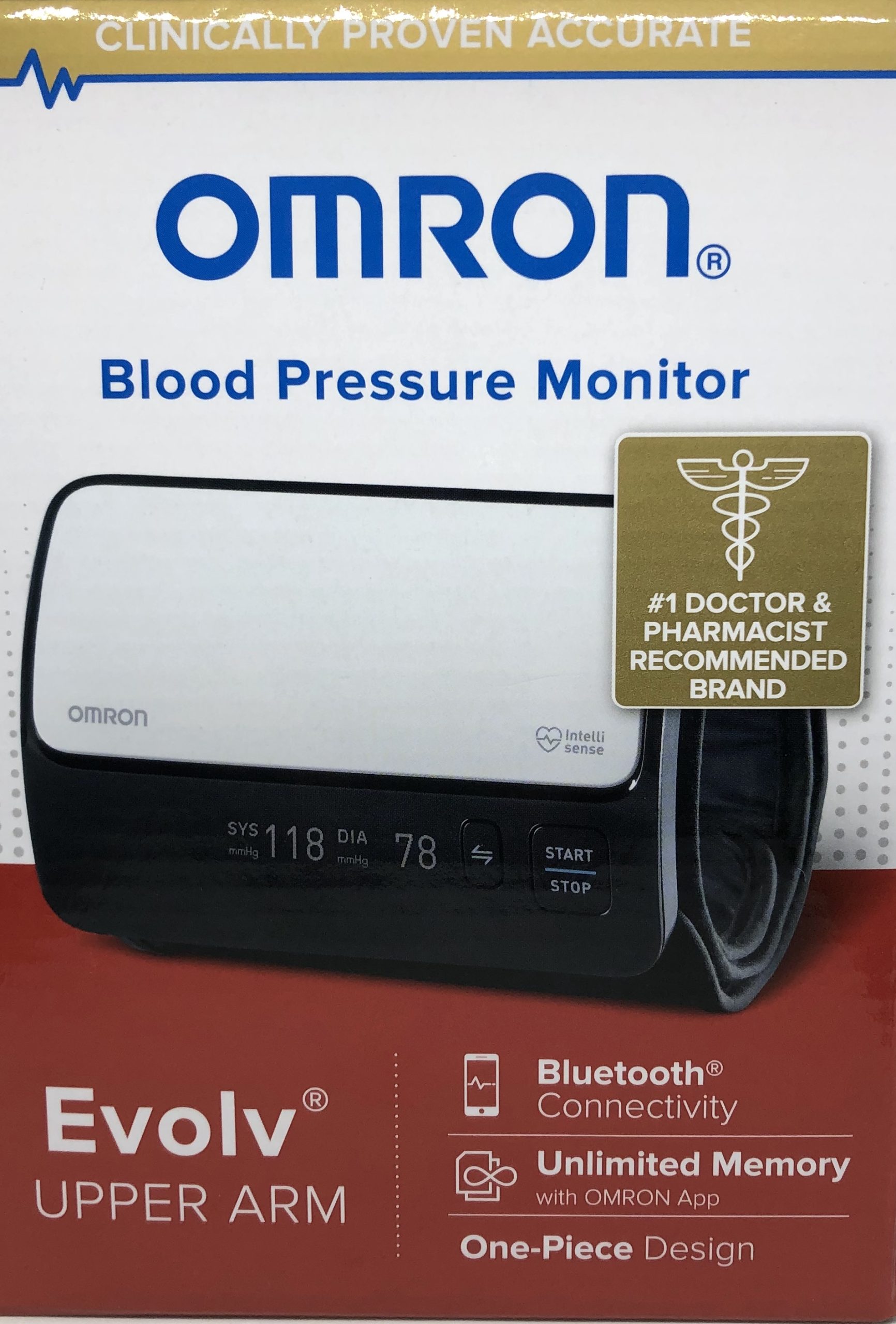 Omron Evolv® Wireless Upper Arm Blood Pressure Monitor - Medicos Club