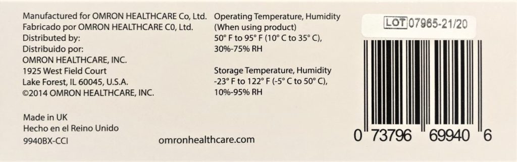 Omron Peak Flow Meter - Medicos Club